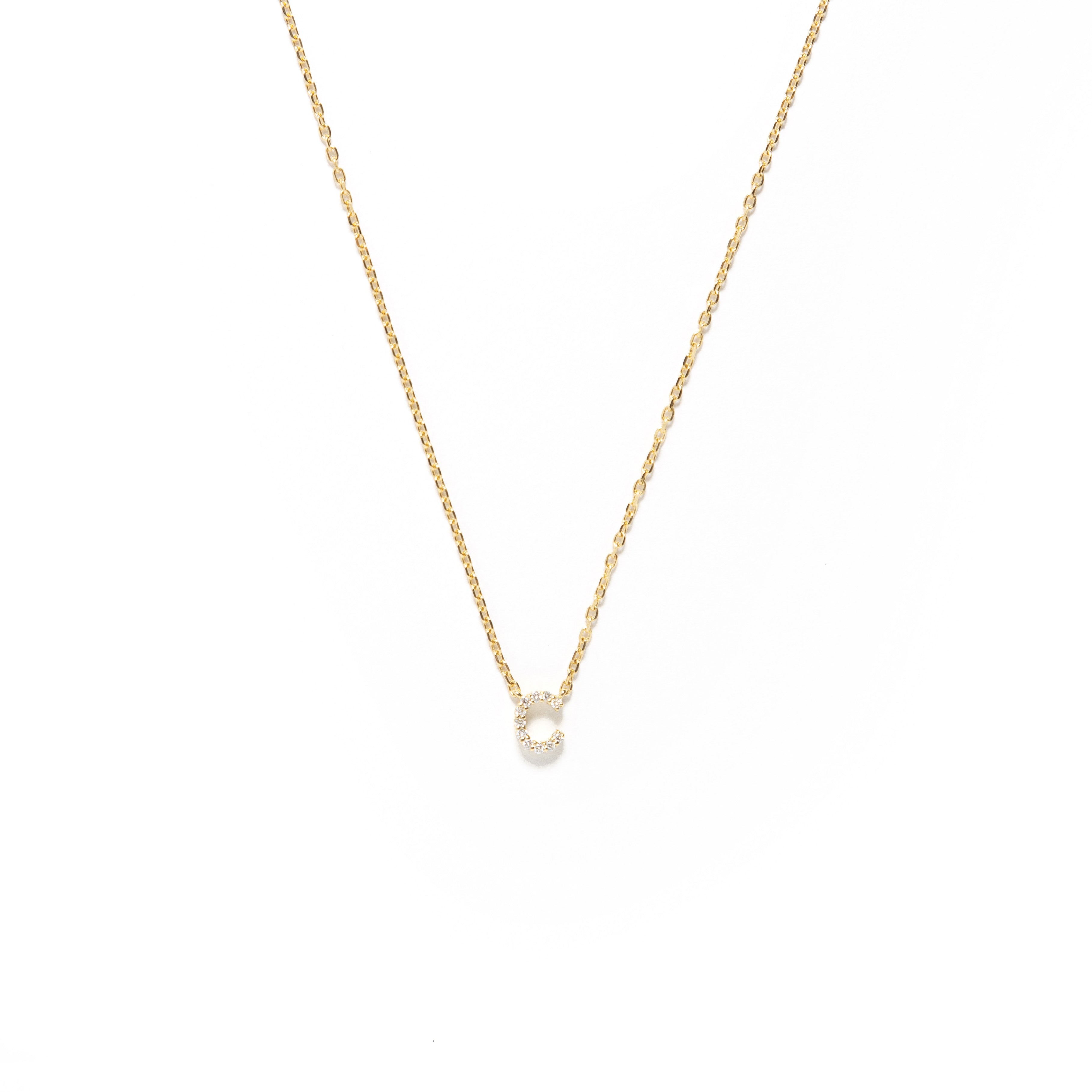 XYZ Necklace - Diamond | basci jewellery